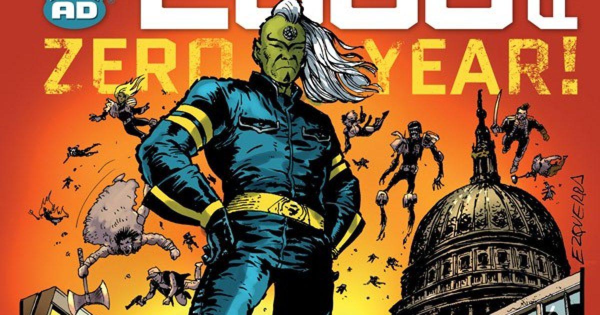 Журнал 2000 AD #1977 ⋆ Судья Дредд и миры 2000AD